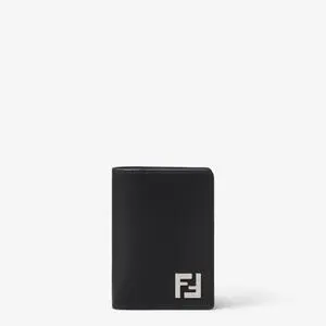 Fendi Ff Squared Card Holder - Black