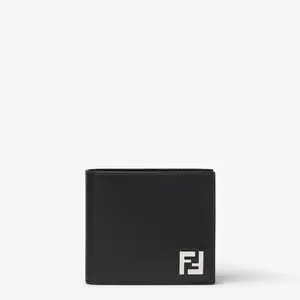 Fendi Ff Squared Bifold Wallet - Black