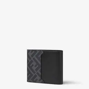 Fendi Ff Squared Bifold Wallet - Black