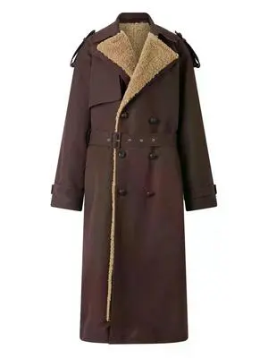 Roberto Cavalli Shearling-lined Trench Coat
