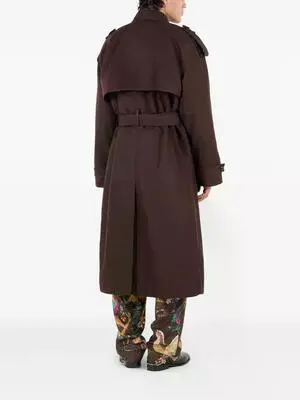 Roberto Cavalli Shearling-lined Trench Coat