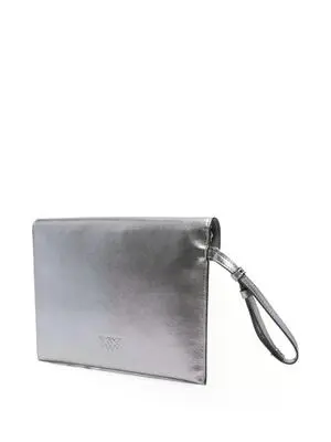 Pinko Small Leather Flap Clutch