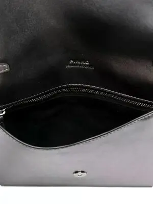 Pinko Small Leather Flap Clutch
