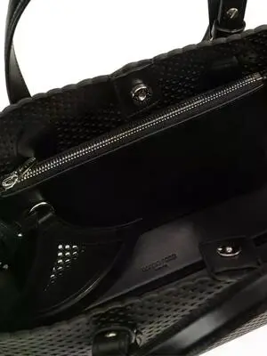 SERGIO ROSSI Mini Mermaid Perforated Tote Bag