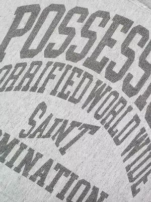 SAINT MXXXXXX Logo-print Hoodie