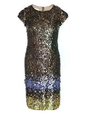 Oscar De La Renta Embellished Cocktail Dresses