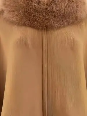 GIOVI Fur-collar Coat