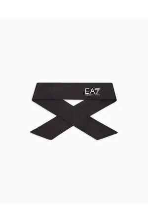EA7 Technical-fabric Headband - Black