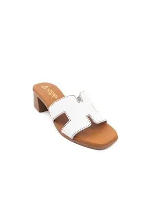 MENINA STEP Sorrento Medium Heel Sandal