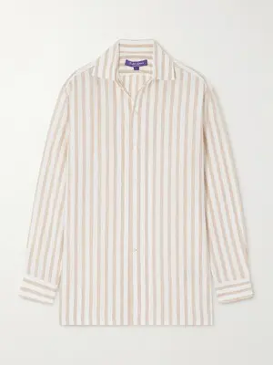 Women's Cream Linen Shirts