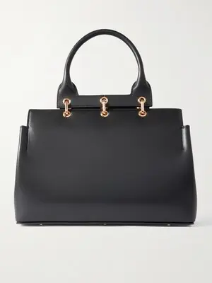 Gabriela Hearst Small Leather Tote - Black