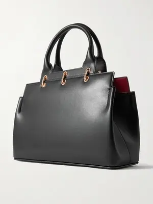 Gabriela Hearst Small Leather Tote - Black