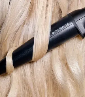 GHD Chronos Curve Conical Wand Hair Curler - Black