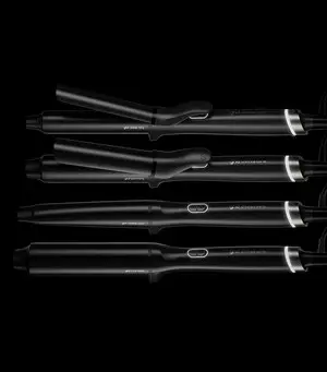 GHD Chronos Curve Conical Wand Hair Curler - Black