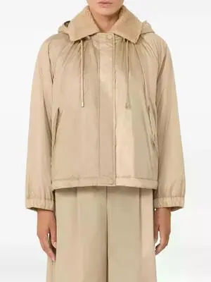 Max Mara Hooded Quilted Jacket