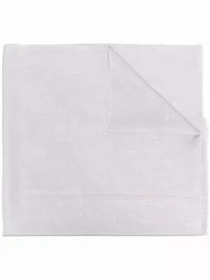 Brunello Cucinelli Fringed-edge Scarf - Grey