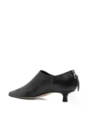 AeydĒ Virun Pointed-toe Kitten-heel Boots