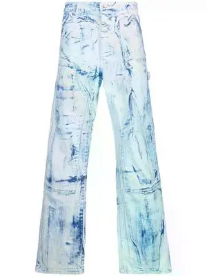 Heron Preston Distressed-effect Denim Jeans