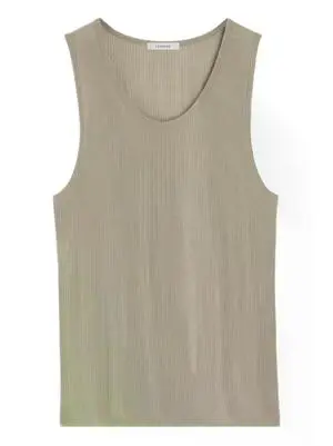 LEMAIRE Ribbed Crewneck Tank Top