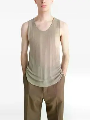LEMAIRE Ribbed Crewneck Tank Top