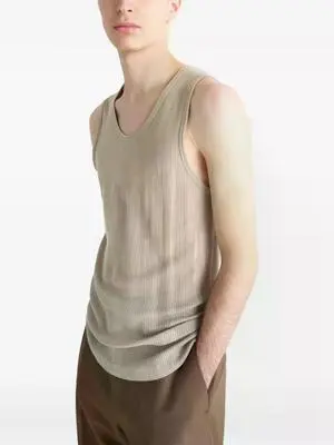 LEMAIRE Ribbed Crewneck Tank Top