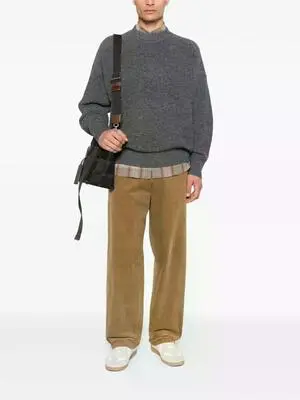 MARANT Ribbed Crew-neck Sweater
