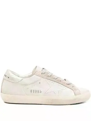 GOLDEN GOOSE Suede Sneakers - Silver