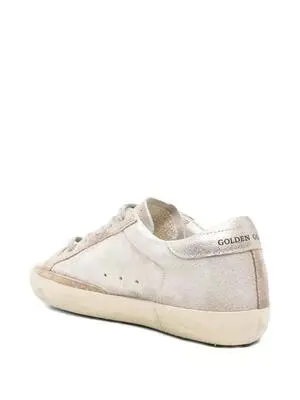 GOLDEN GOOSE Suede Sneakers - Silver