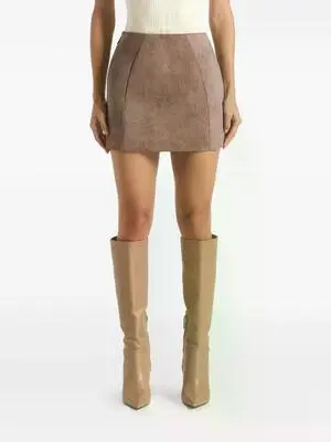 Maniere De Voir Zip Up Skirts