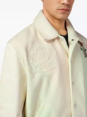 Philipp Plein Bear-embroidered Jacket