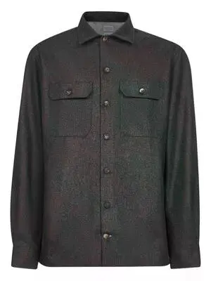 Brunello Cucinelli Patch-pocket Buttoned Shirt