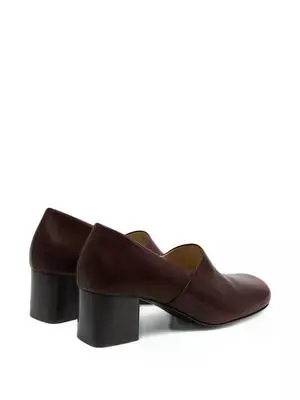LEMAIRE 55mm Anatomic Block-heel Pumps