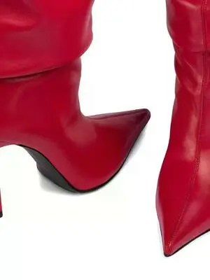 LE SILLA 100mm Bella Slouchy Pointed-toe Boots