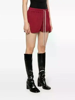 Rick Owens Side-slit Jersey Shorts