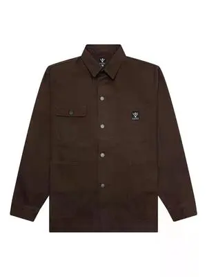 SOUTH2 WEST8 Button-flap Pocket Shirt Jacket - Brown