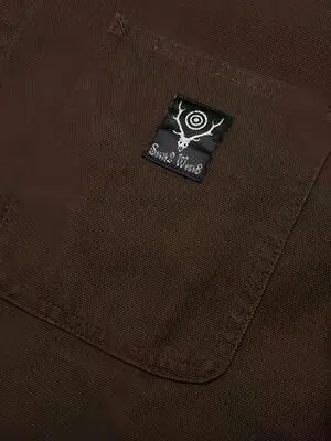 SOUTH2 WEST8 Button-flap Pocket Shirt Jacket - Brown