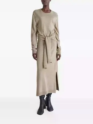 LEMAIRE Trompe L'oeil Wool Jumper - Neutrals