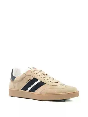 Bally Stripe-detail Suede Sneakers