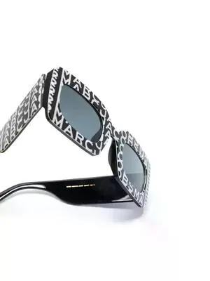 Marc Jacobs Monogram Rectangular-frame Sunglasses