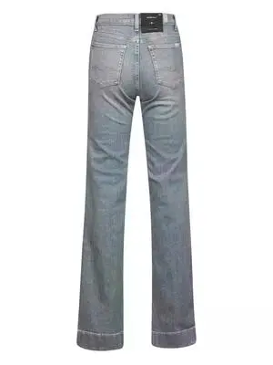 7 For All Mankind High-waist Straight Leg Jeans