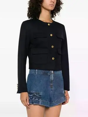 P.a.r.o.s.h Liliuxy Cropped Jacket - Blue