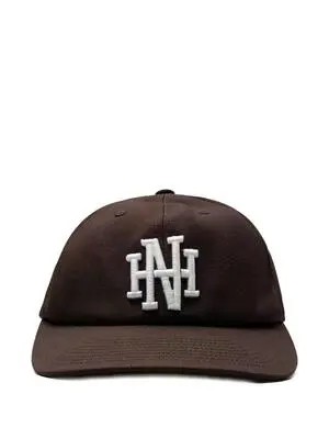NEIGHBORHOOD Monogram-embroidered Baseball Cap - Brown