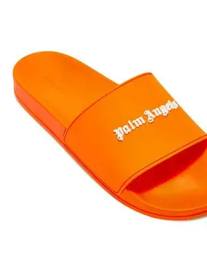 Palm Angels Logo-embossed Slides