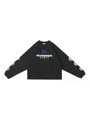 SUMMER GAMES Logo-print Long-sleeve T-shirt