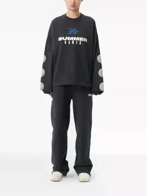 SUMMER GAMES Logo-print Long-sleeve T-shirt