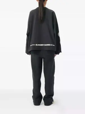 SUMMER GAMES Logo-print Long-sleeve T-shirt