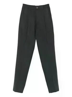 Herno Pleated-front Straight-leg Trousers