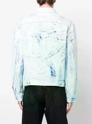 Heron Preston Overdyed Button-up Shirt Jacket