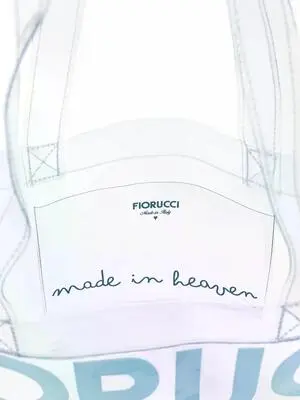 Fiorucci Ice Cream Graphic Tote Bag - Neutrals