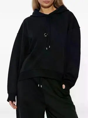 Sportmax Ring-detail Drawstring Hoodie